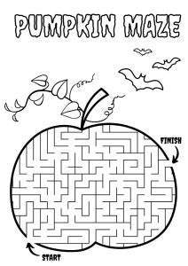 Free Printable Halloween Activities for Kids - Aunty Michelle's