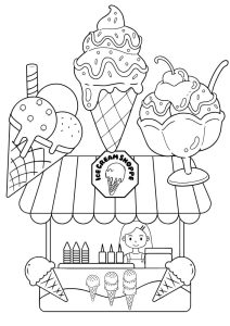 Free Printable Summer Coloring Pages for Kids - Aunty Michelle's