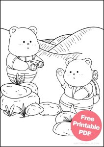 Free Printable Camping Coloring Pages for Kids - Aunty Michelle's
