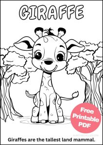 Free Printable Zoo Coloring Pages for Kids - Aunty Michelle's