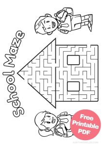 Free Printable Back to School Activities for Kids - Aunty Michelle's