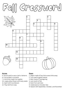 Free Fall Printable Activities for Kids - Aunty Michelle's