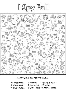 Free Fall Printable Activities for Kids - Aunty Michelle's