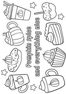 Free Printable Fall Coloring Pages for Kids - Aunty Michelle's