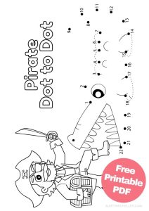 Free Printable Pirate Worksheets for Kids - Aunty Michelle's