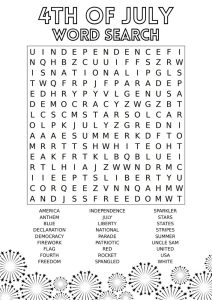 Free Printable 4th of July Worksheets for Kids - Aunty Michelle's