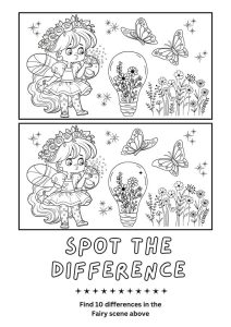 Free Printable Fairy Activities for Kids - Aunty Michelle's