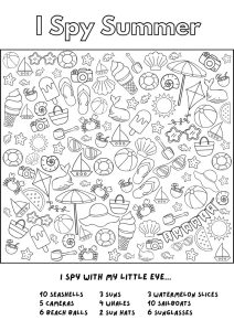 Free Printable Summer Activities for Kids - Aunty Michelle's