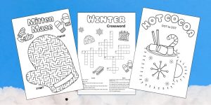 Free Printable Winter Activities for Kids - Aunty Michelle's