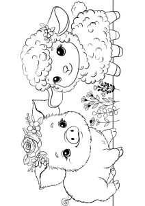 Free Printable Spring Coloring Pages for Kids - Aunty Michelle's