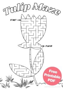 Free Printable Spring Activities for Kids - Aunty Michelle's