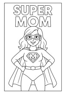 Free Printable Mother's Day Coloring Pages for Kids - Aunty Michelle's