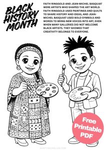 Free Printable Black History Month Coloring Pages for Kids - Aunty ...
