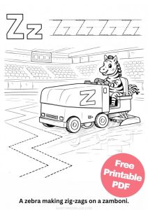 Free Printable Alphabet Coloring Pages for Kids - Aunty Michelle's